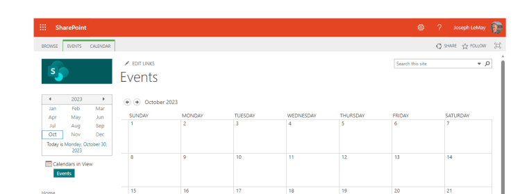 Embedding a calendar in a modern SharePoint Page – Learning SharePoint